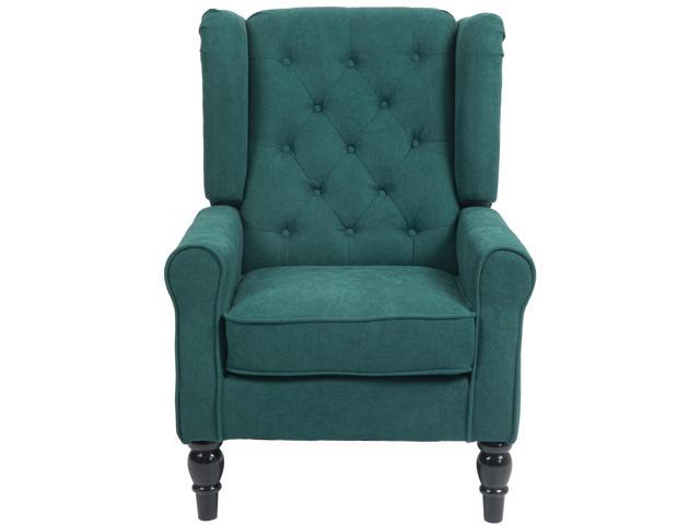 Click here for Aosom Wingback Accent Chair for Living Room  Butto... prices
