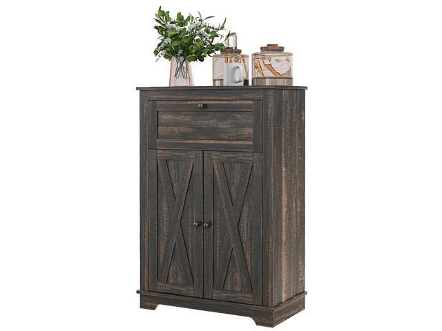 Click here for Aosom Farmhouse Sideboard Storage Cabinet with Doo... prices