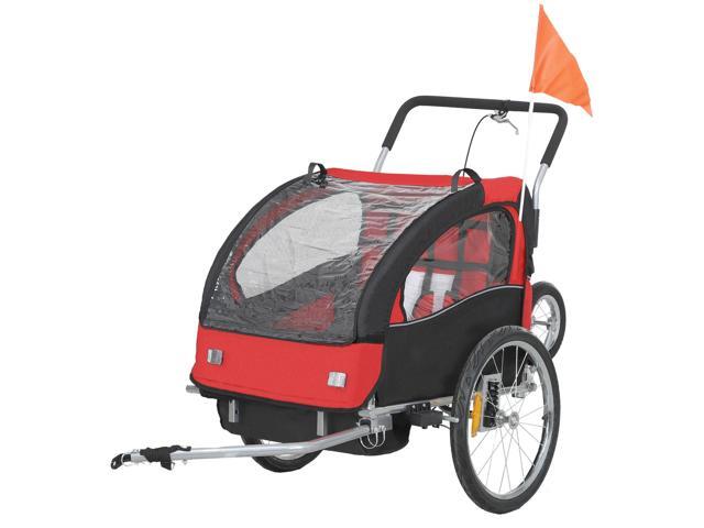 Click here for AosomAosom 2-Seat Elite 360 Swivel Bike Trailer fo... prices