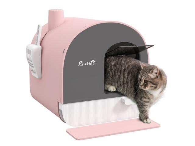 Click here for Aosom Cat Litter Box with Lid with Scoop and Filte... prices