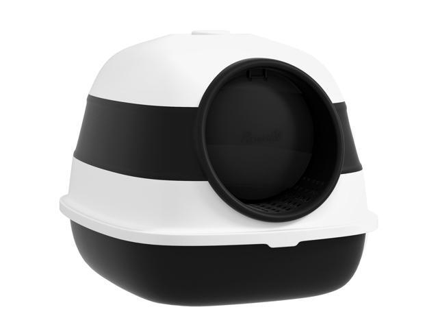 Click here for Aosom Dome Covered Cat Litter Box with Lid  White... prices