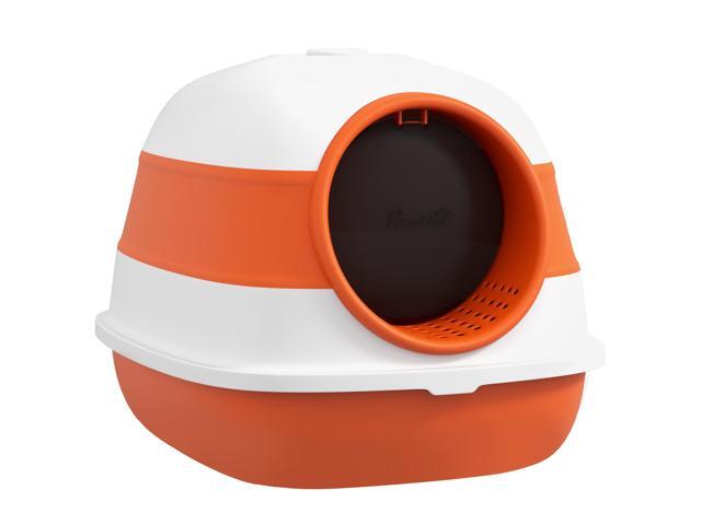 Click here for Aosom Dome Covered Cat Litter Box with Lid  White... prices