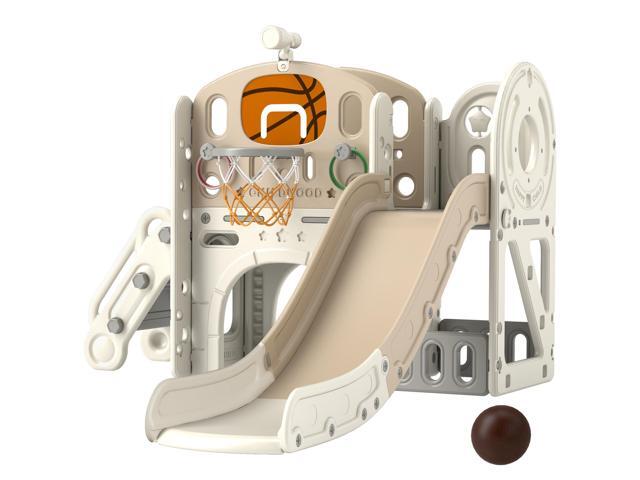 Click here for AosomQaba 7-in-1 Toddler Slide  Kids Slide for Age... prices