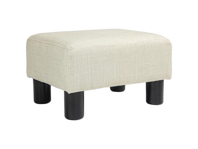 Click here for Aosom Small Ottoman Foot Rest  Foot Stool with Lin... prices