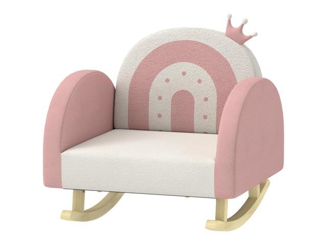 Click here for AosomQaba Kids Rocking Chair  Princess Crown Toddl... prices