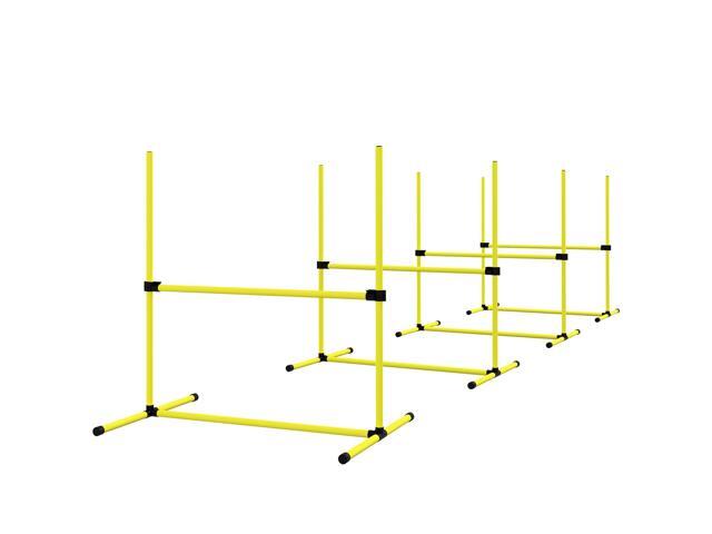 Click here for Aosom 4 Piece Dog Agility Set with Adjustable Heig... prices