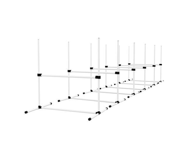 Click here for Aosom 6 Piece Dog Agility Set with Adjustable Heig... prices