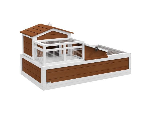 Click here for Aosom 3-Room Tortoise Habitat House w/ Balcony & 2... prices
