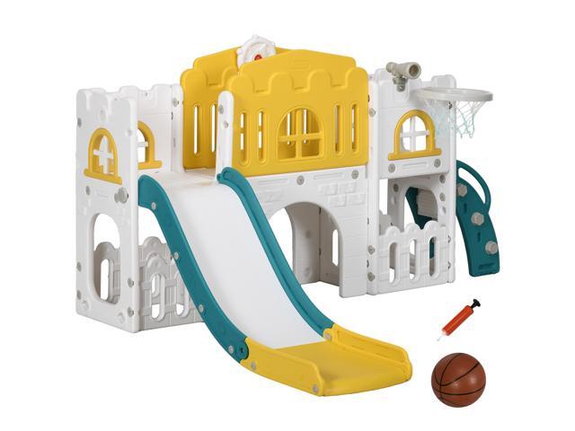 Click here for AosomQaba 8 in 1 Toddler Slide for Kids Age 1-3 Ye... prices