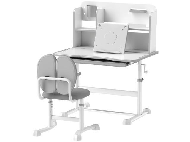 Click here for AosomQaba Height Adjustable Kids Desk and Chair Se... prices