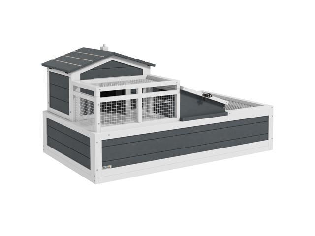 Click here for Aosom 3-Room Tortoise Habitat House w/ Balcony & 2... prices