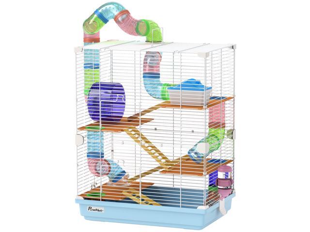 Click here for Aosom 5 Tiers Hamster Cage Portable Animal Travel... prices