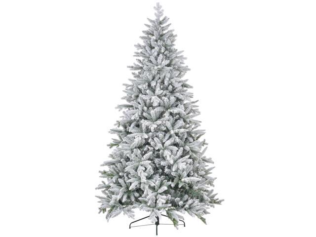 Click here for Aosom 8ft Artificial Flocked Christmas Tree with S... prices