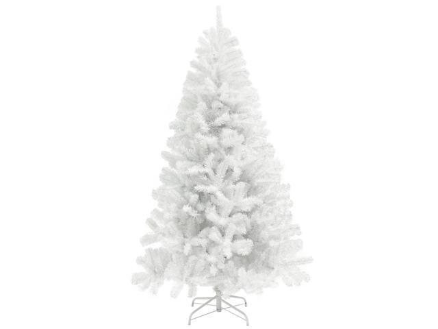 Click here for Aosom 9ft Unlit Artificial White Christmas Tree  H... prices