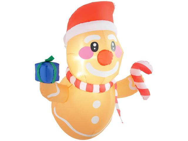 Click here for Aosom 3.4 Inflatable Hanging Gingerbread Man Holdi... prices