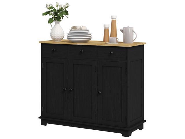 Click here for Aosom Kitchen Storage Cabinet  Sideboard Floor Cup... prices