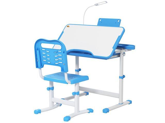 Click here for AosomQaba Kids Desk and Chair Set with USB Light... prices