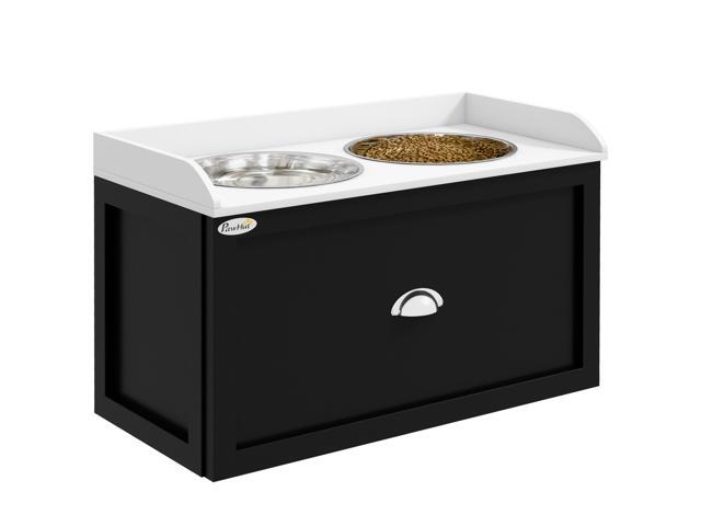 Click here for Aosom Pet Feeding Station Pet Dish Bowl Set with S... prices