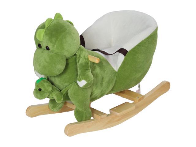 Click here for AosomQaba Rocking Horse  Ride on Dinosaur w/ Seat... prices