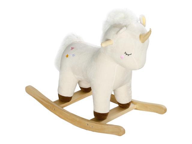 Click here for AosomQaba Kids Rocking Horse  Ride on Unicorn with... prices