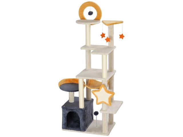 Click here for Aosom 63 Inch Moon and Star Themed Cat Tree with S... prices