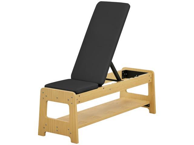 Click here for AosomSoozier Wooden Adjustable Weight Bench with D... prices