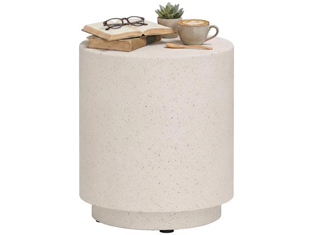 Click here for Aosom Lightweight Accent Table with Concrete Finis... prices