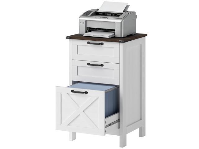 Click here for Aosom Vertical File Cabinet with 3 Drawers  Rustic... prices