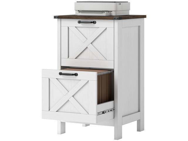 Click here for Aosom Vertical File Cabinet with 2 Drawers  Rustic... prices