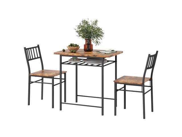 Click here for Aosom 3-Piece Small Dining Table Set for 2  Kitche... prices