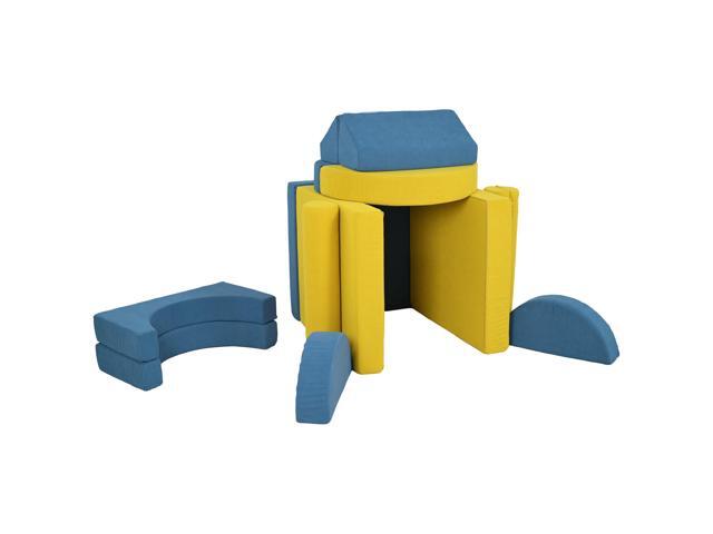 Click here for AosomQaba 14 Pieces Foam Climbing Blocks for Toddl... prices