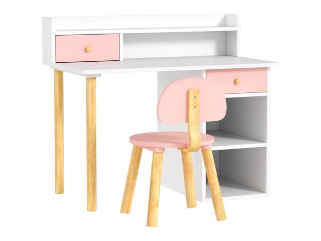 Click here for AosomQaba Kids Study Desk with Storage  Kids Desk... prices
