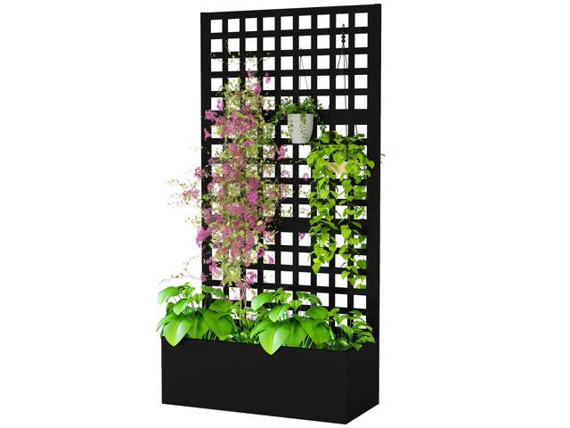 Click here for Aosom Galvanized Raised Garden Bed Planter Box wit... prices