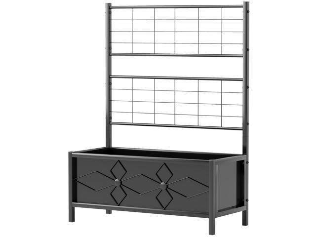 Click here for Aosom Outdoor Planter Box Galvanized Raised Garden... prices