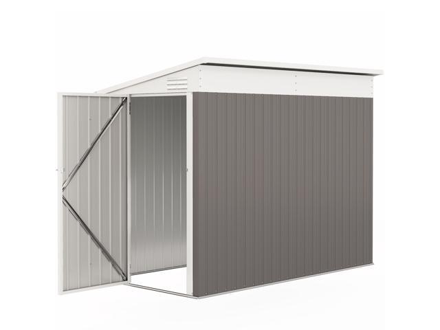 Click here for Aosom 4 x 8 Lean to Garden Storage Shed  Outdoor M... prices