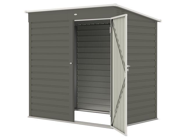 Click here for Aosom 6 x 4 Outdoor Garden Shed  Metal Storage She... prices