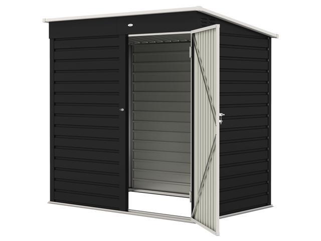 Click here for Aosom 6 x 4 Outdoor Garden Shed  Metal Storage She... prices