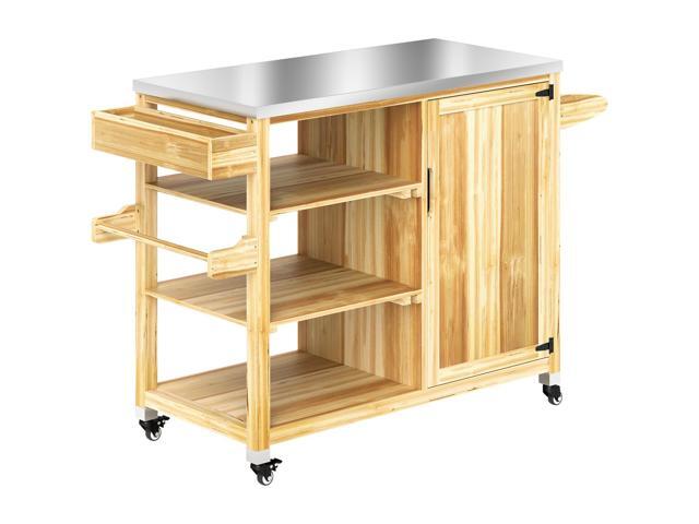 Click here for Aosom Outdoor Grill Cart with Stainless Steel Top... prices