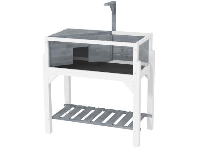 Click here for Aosom Wooden Tortoise Habitat with Storage Shelf... prices