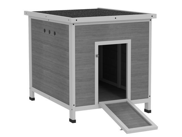 Click here for Aosom Wooden Duck Coop with Openable Roof  Removab... prices