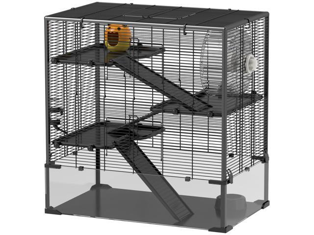 Click here for Aosom 4 Tier Hamster Cage with Deep Tempered Glass... prices