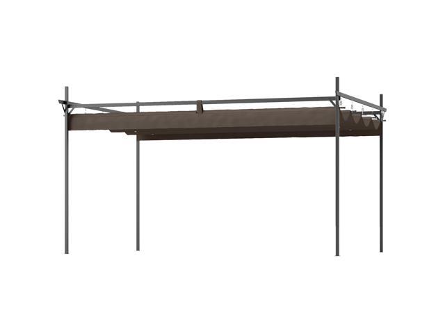 Click here for Aosom 10 x 13 Metal Retractable Pergola Canopy  Ou... prices