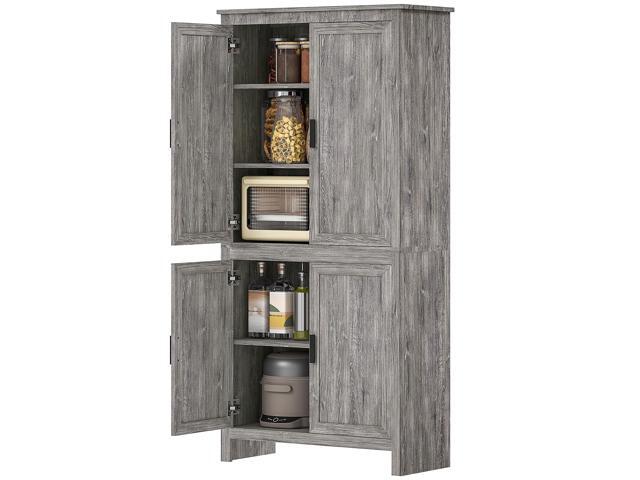 Click here for Aosom 64 4-Door Kitchen Pantry  Freestanding Stora... prices