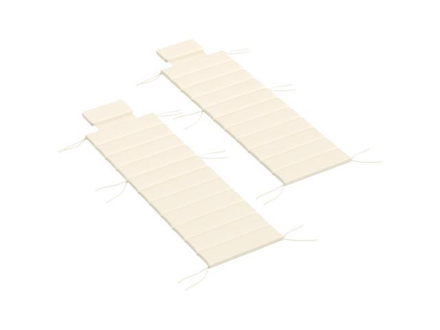 Click here for Aosom Foldable Chaise Lounge Cushion Set of 2  Out... prices