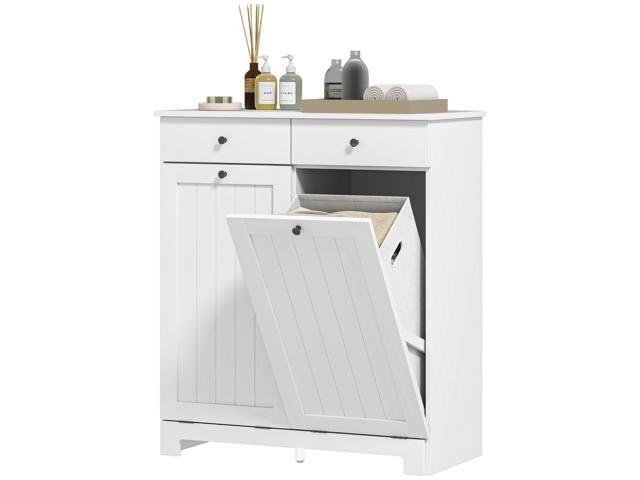 Click here for Aosom Laundry Hamper Cabinet  Laundry Cabinet with... prices