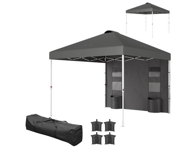 Click here for Aosom 10 x 10 Pop Up Canopy Tent w/ Sidewall  UPF5... prices