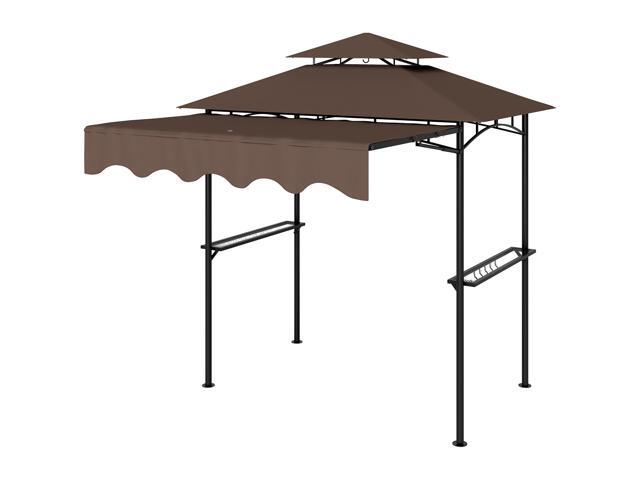 Click here for Aosom 8 x 7.6 Outdoor Grill Gazebo  Barbecue Gazeb... prices