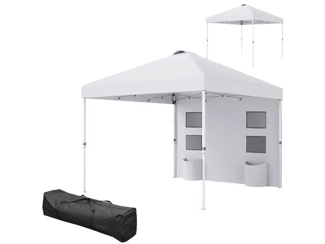 Click here for Aosom 10 x 10 Pop Up Canopy Tent w/ Sidewall  UPF5... prices