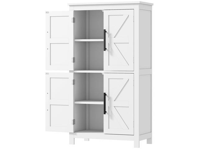 Click here for Aosom Bathroom Floor Storage Cabinet  Farmhouse Ba... prices