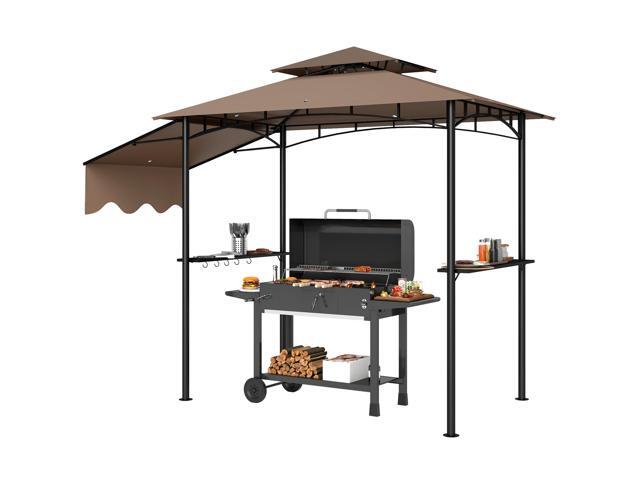 Click here for Aosom 8 x 5 Outdoor Grill Gazebo  Barbecue Gazebo... prices